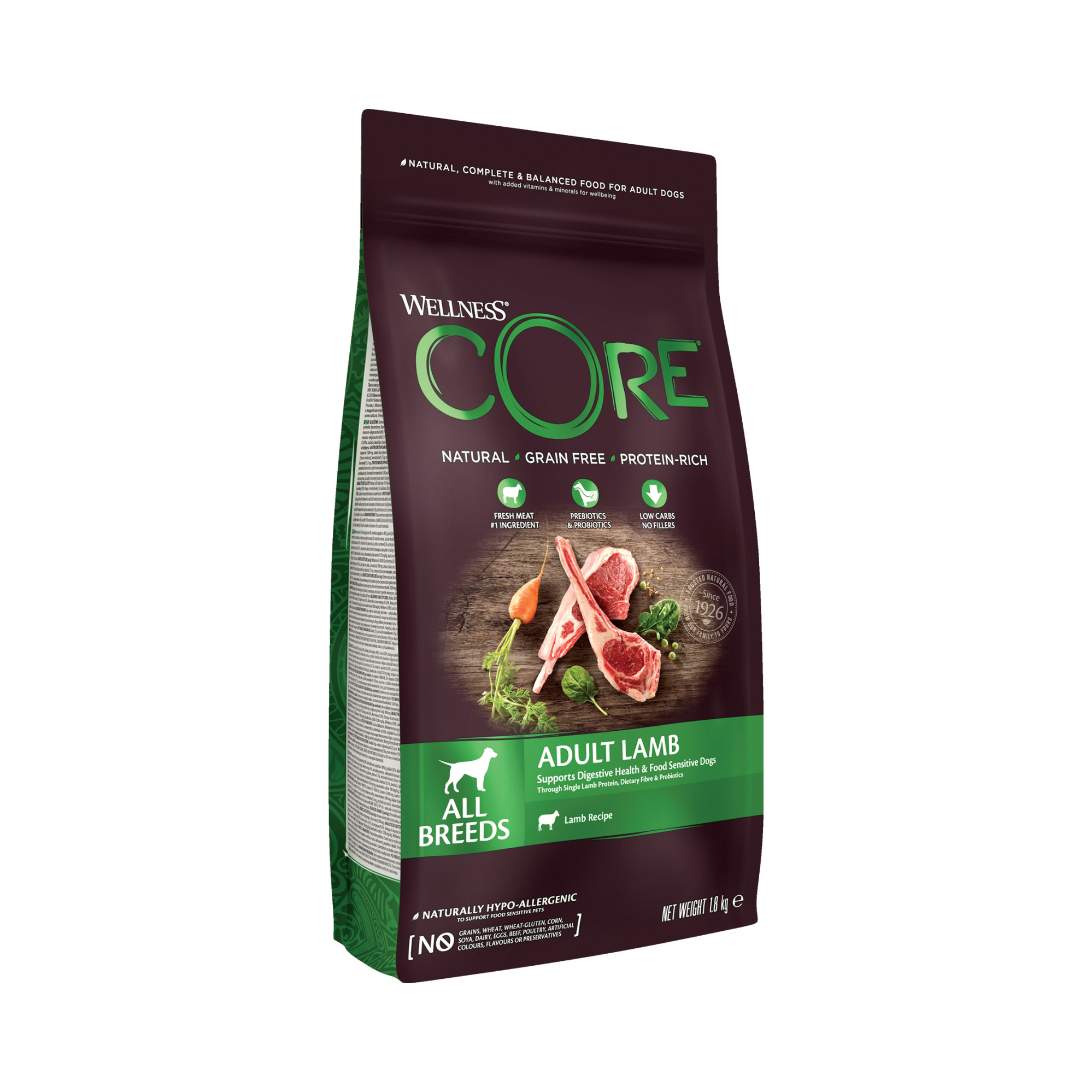 Kaufen Sie CORE Dog Adult All Breed Lamb für Ihren Hund | Tinybuddy