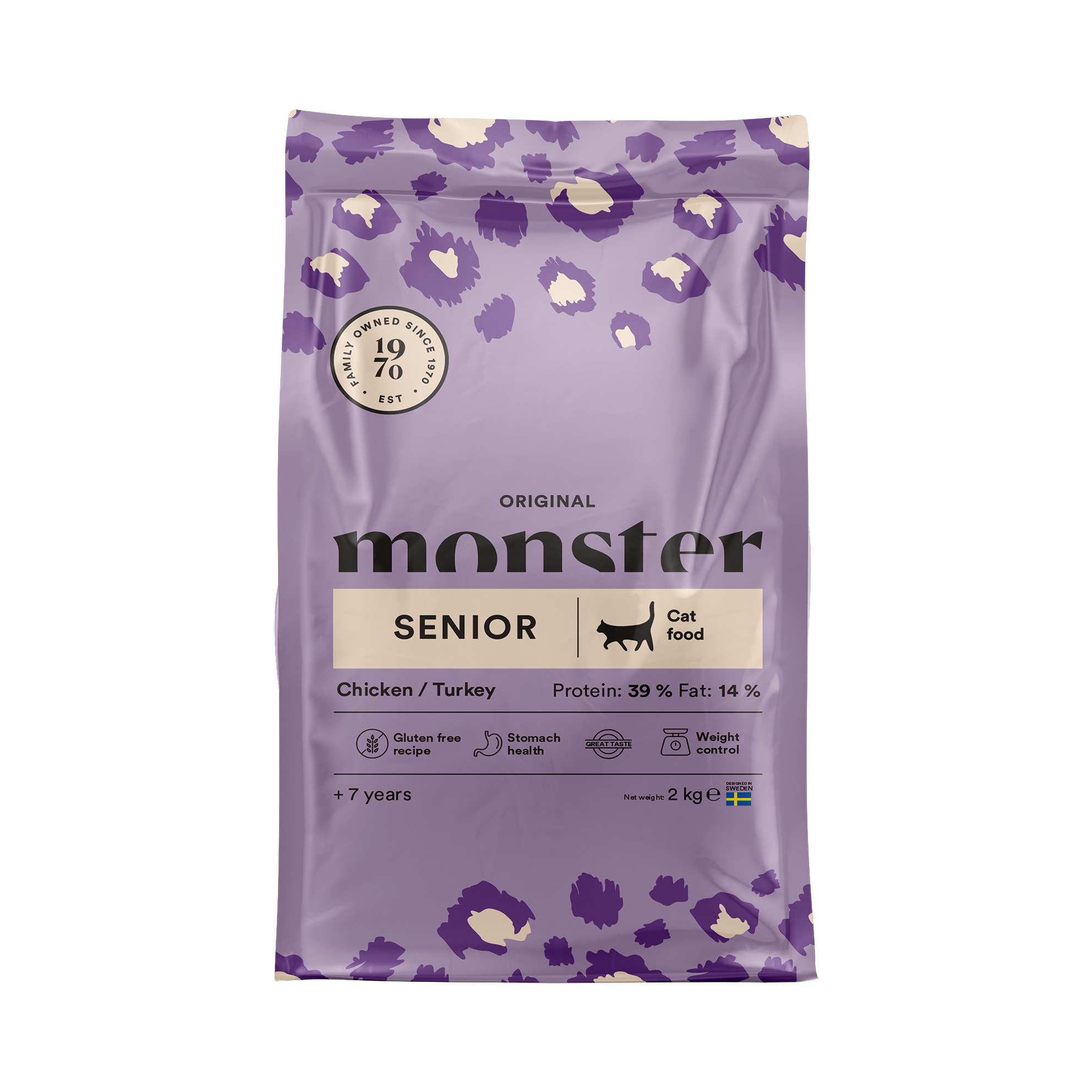 Kaufen Sie Monster Cat Original Senior Huhn & Pute | Tinybuddy